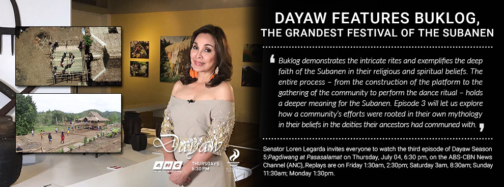 Dayaw Features Buklog, the Grandest Festival of the Subanens - Loren ...