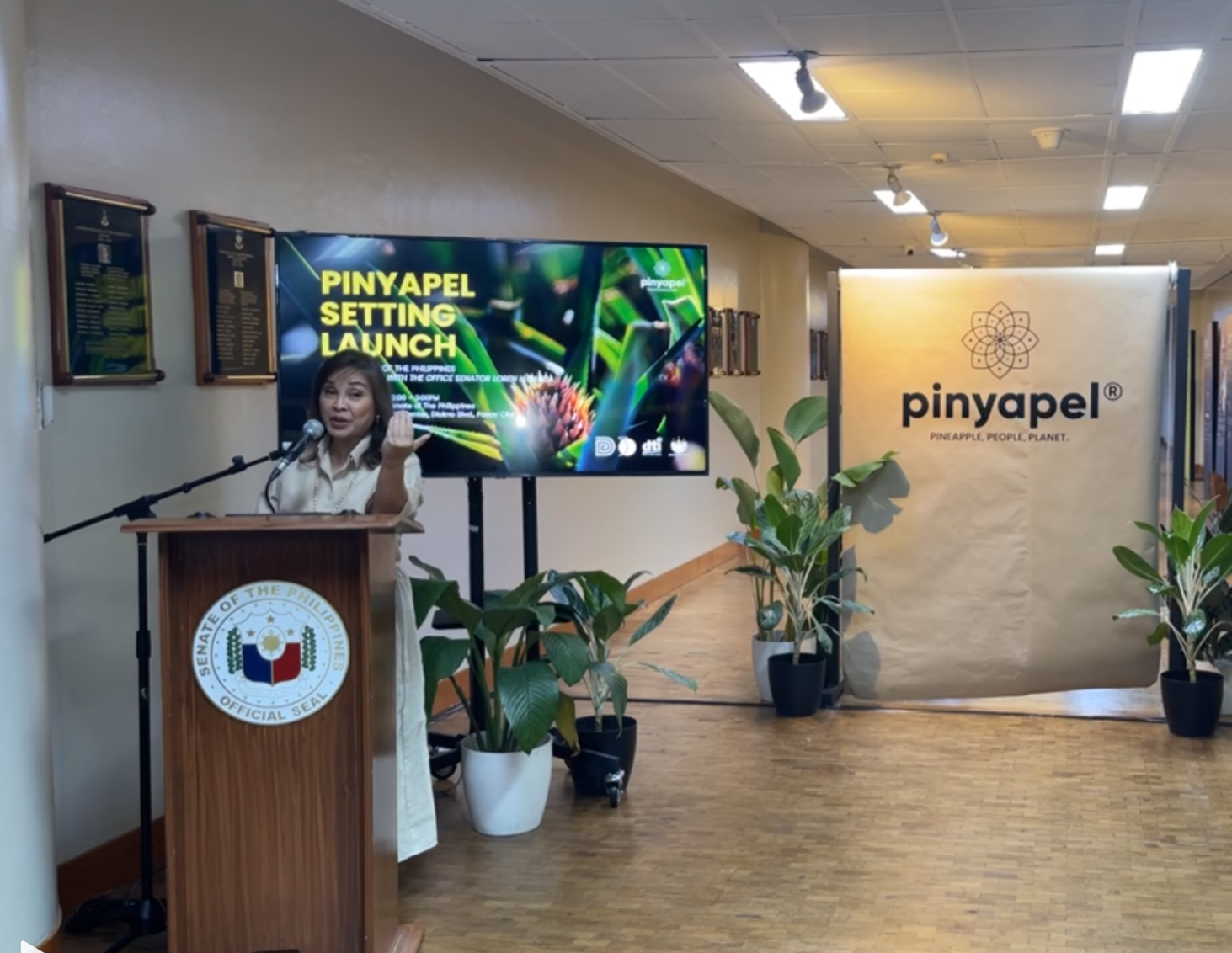 Message: Pinyapel Special Setting - Loren Legarda